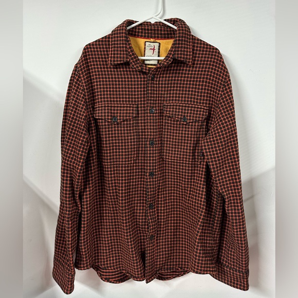 Relwen | Jackets & Coats | Relwen Utility Flannel Work Over Shirt Mens ...